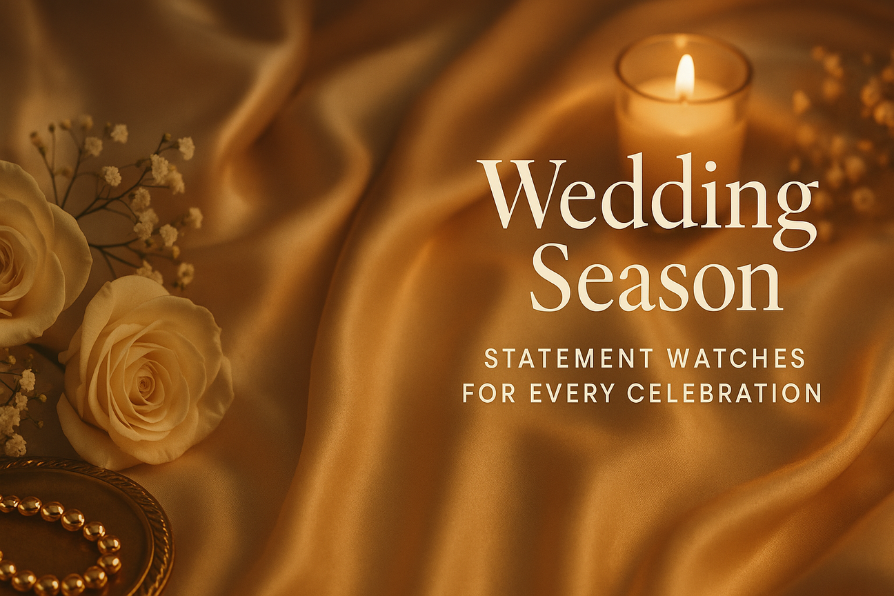 'Watch' List for the Wedding Season - Just Watches