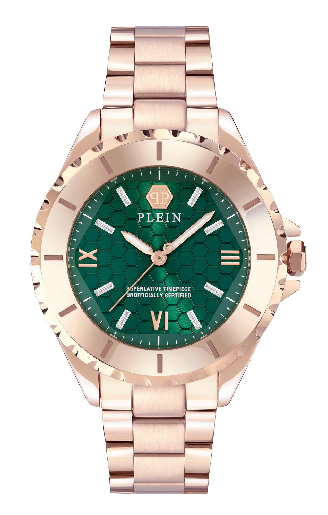 Philipp Plein Green Round Dial Quartz Analog Women Watch - PWPOA0824 ...
