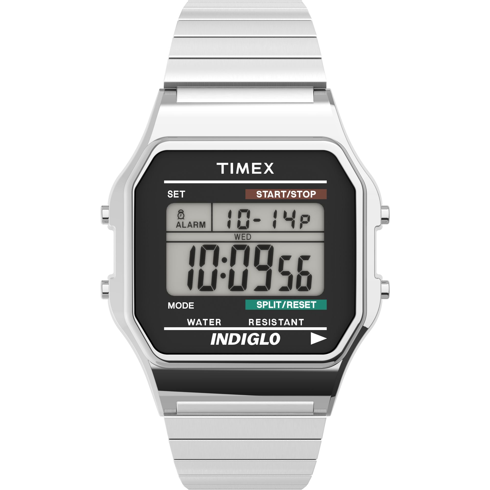 Timex Classic Grey Square Quartz Digital Men Watch - T78587UJ - At JUST ...