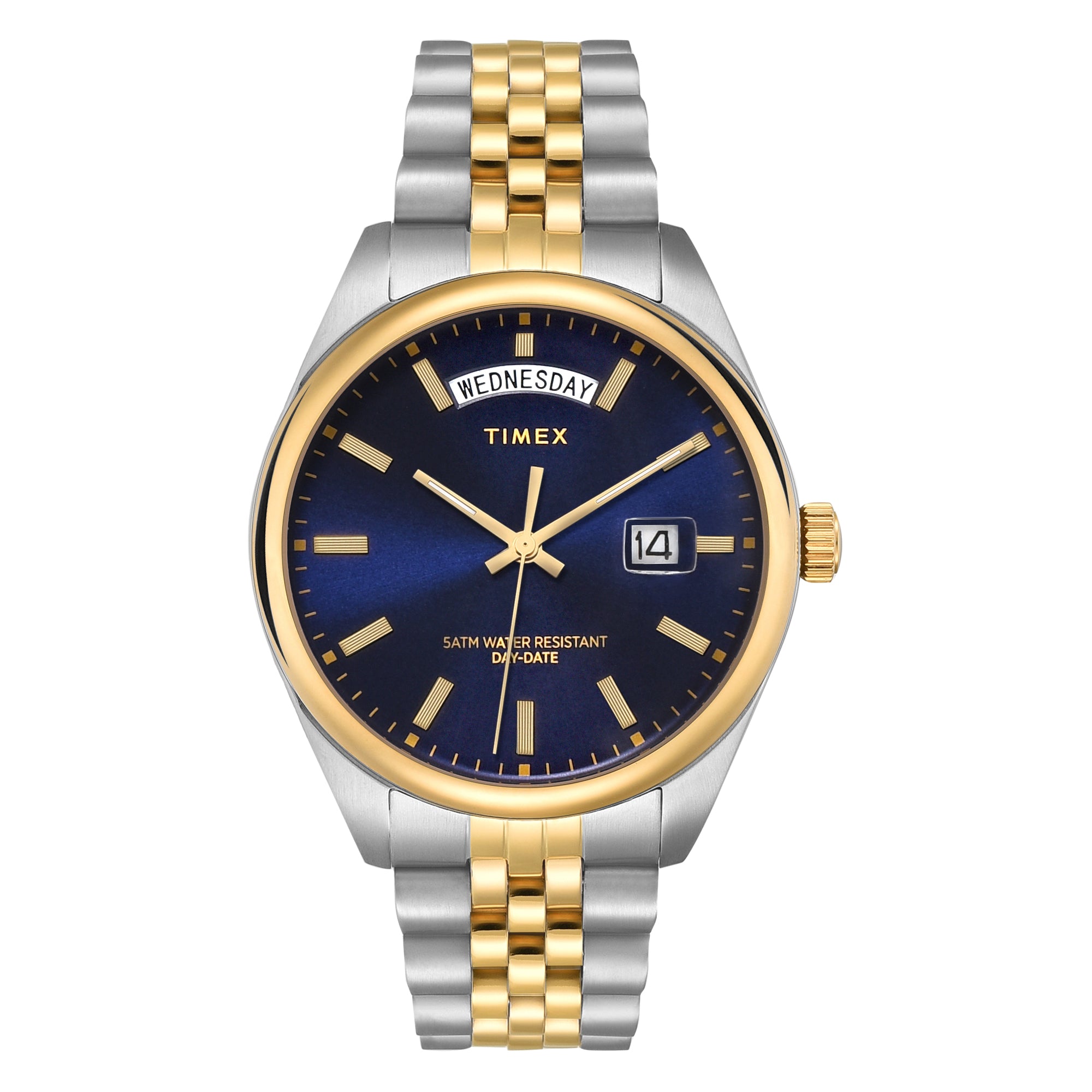 Timex Trend Blue Round Quartz Men Watch - TWEG27100 - At JUST WATCHES