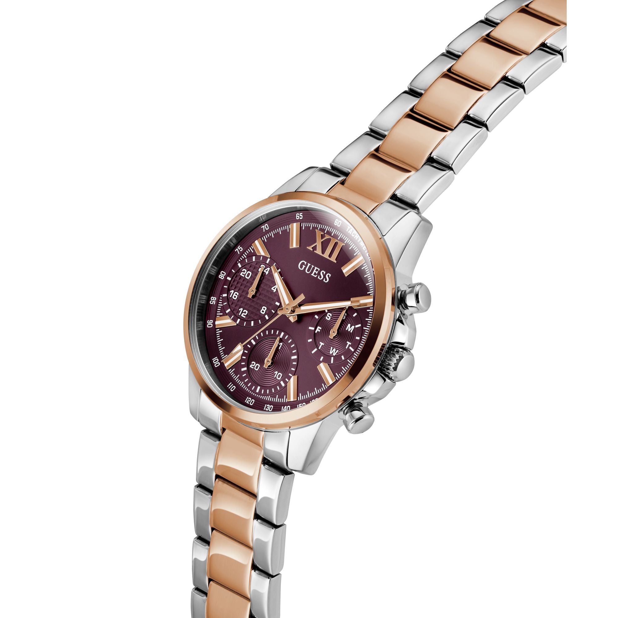 Guess Bailey Red Round Quartz Women Watch - GW0933L5 - At JUST WATCHES