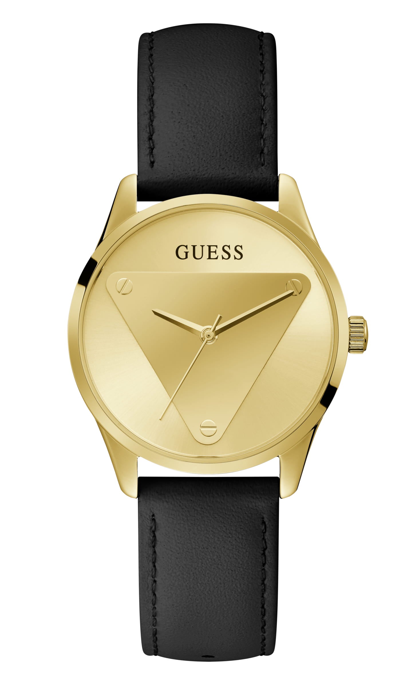 Guess Emblem Champagne Round Dial Analog Women Watch - GW0399L3 - At ...