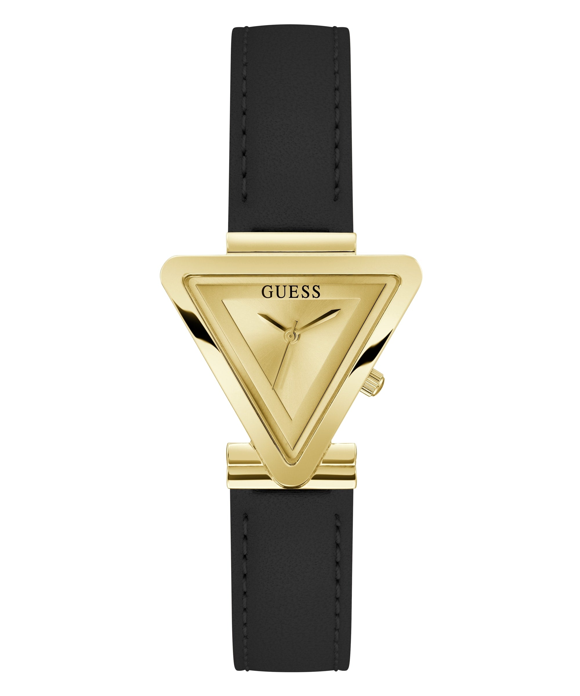 Guess Trend Champagne Triangle Dial Analog Women Watch - GW0548L3 - At ...