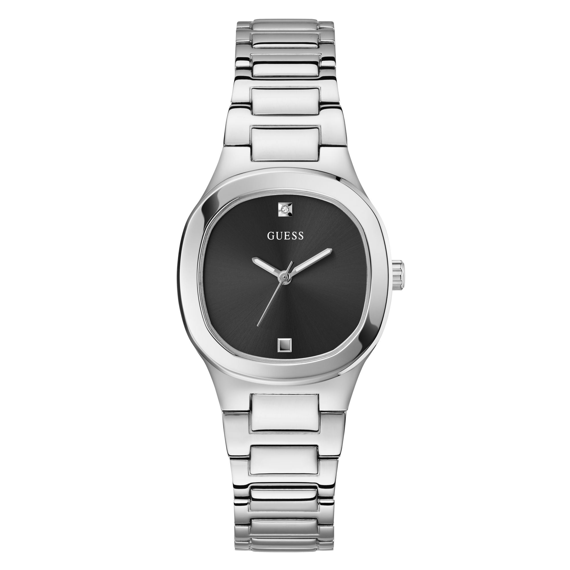 Guess Eve Black Square Dial Quartz Analog Women Watch - GW0615L1 - At ...