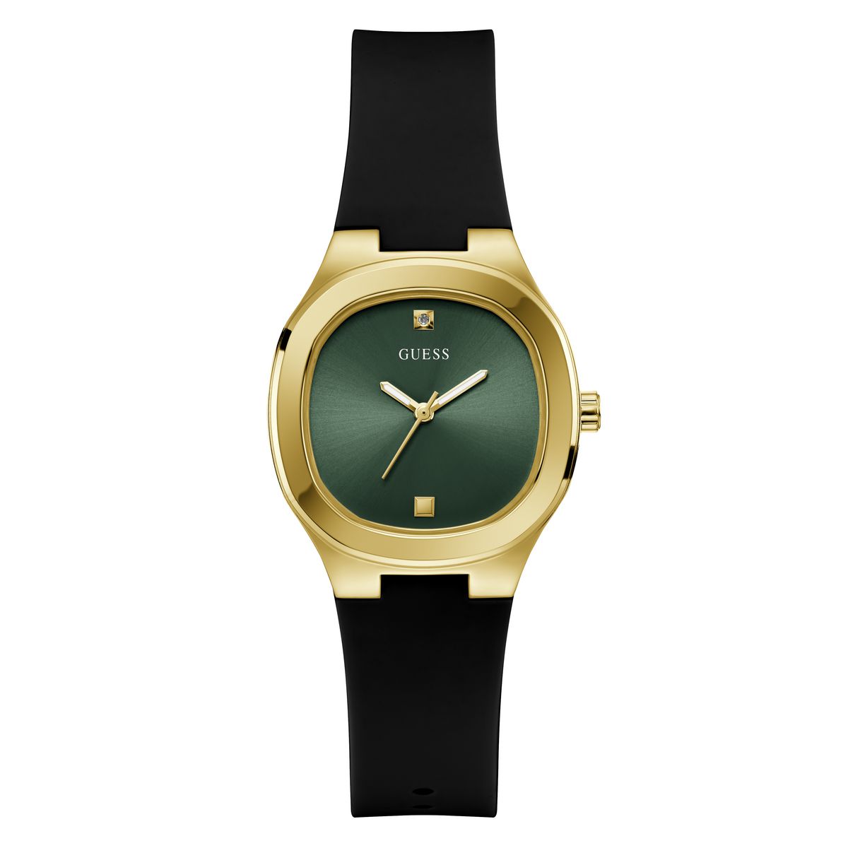 Guess Green Square Dial Quartz Analog Women Watch - GW0658L1 - At JUST ...