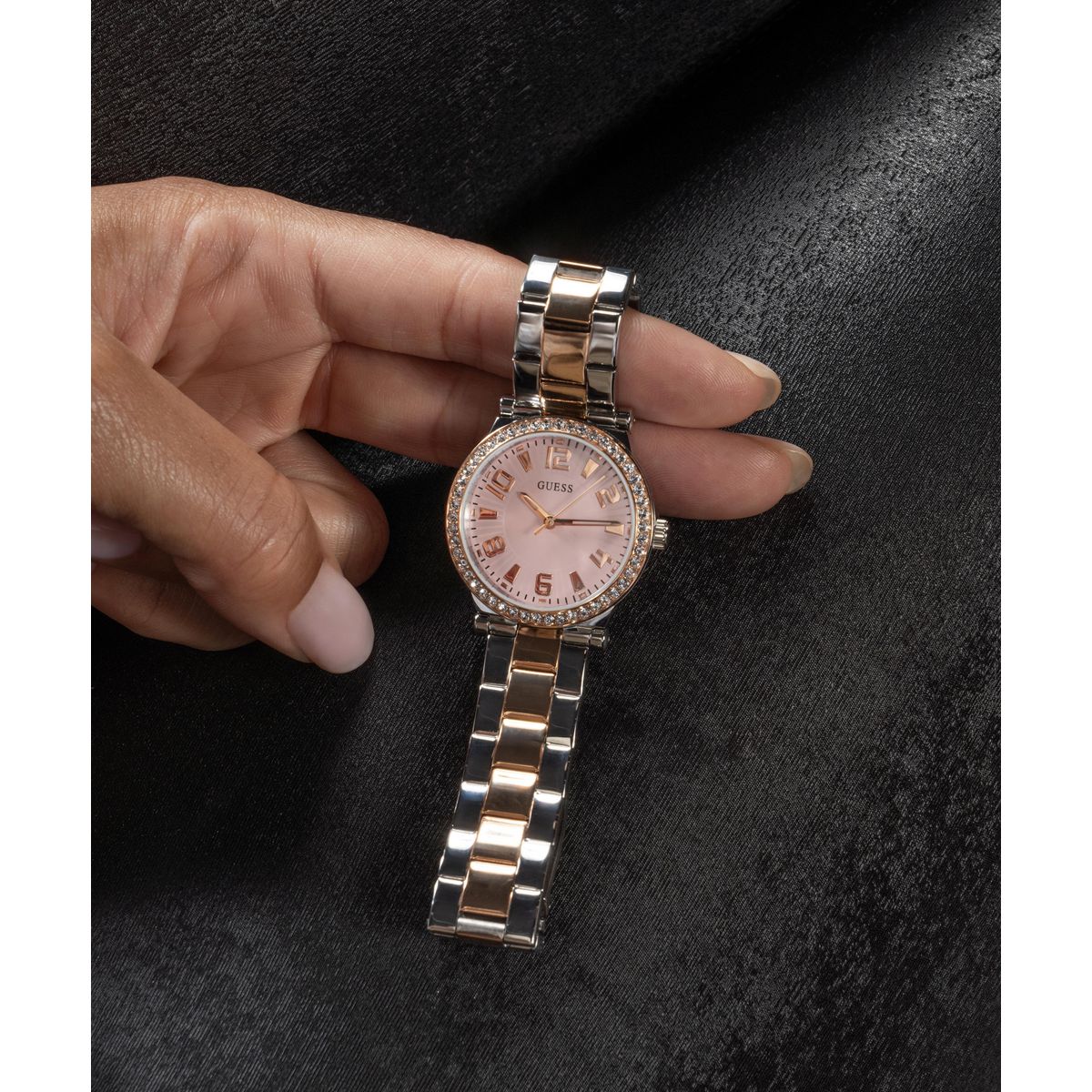 Guess Fawn Women Round Dial Quartz Analog Watch - GW0686L4 At Just Watches