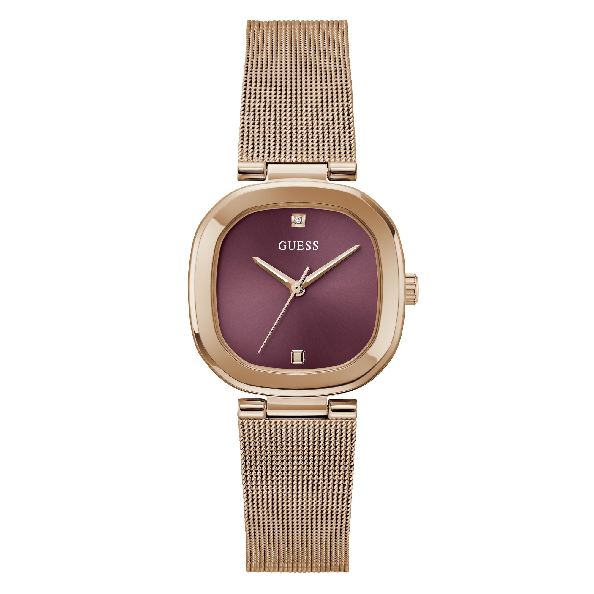 Guess Eve Purple Round Dial Quartz Analog Women Watch - GW0768L3 - At ...