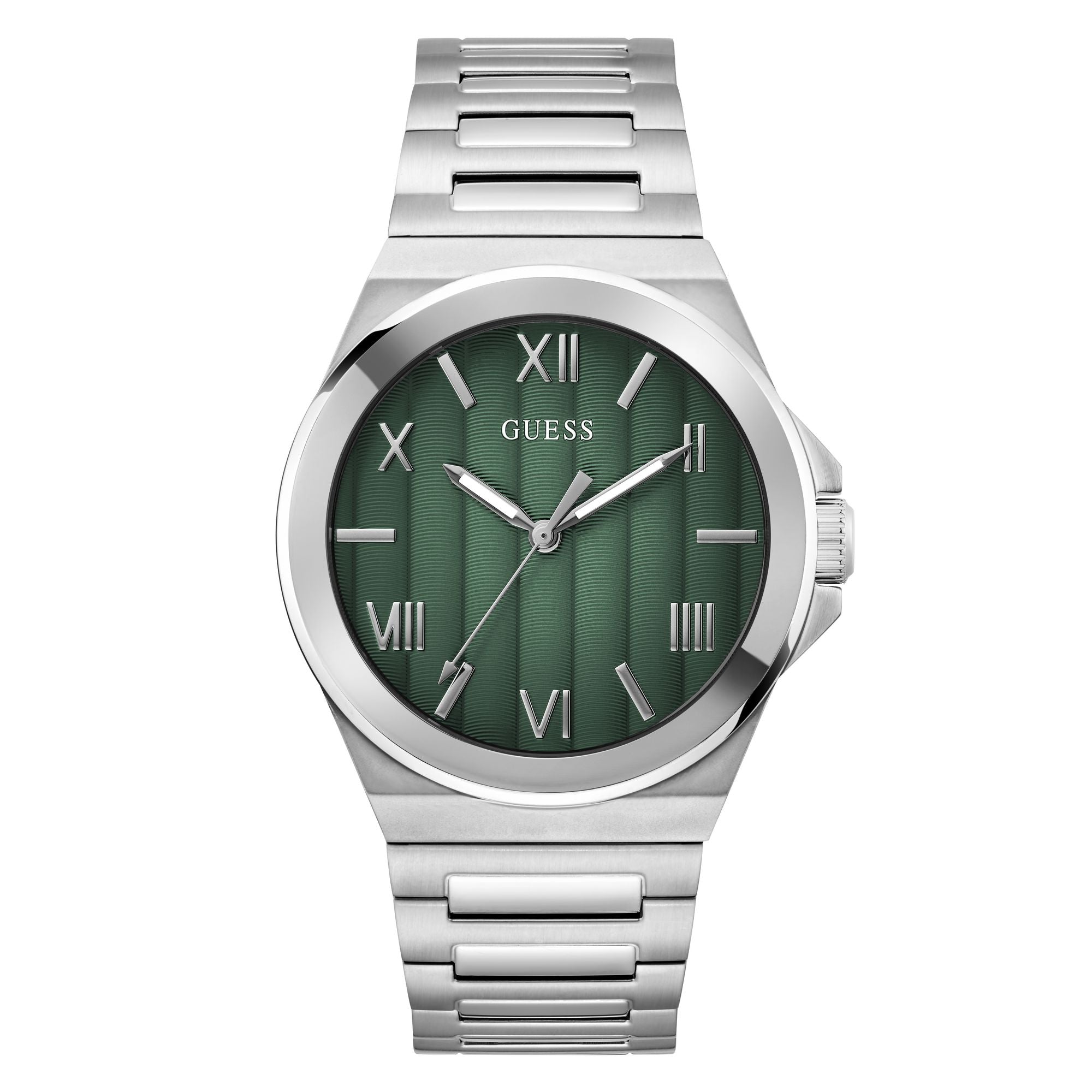 Guess Vinyl Green Round Dial Quartz Analog Men Watch - GW0789G1 - At ...