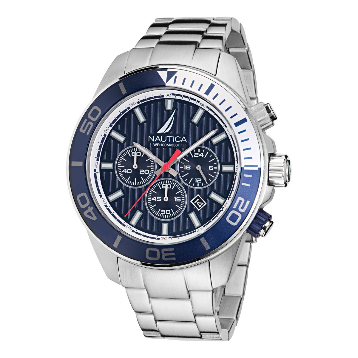 Nautica One Stainless steel Round Dial Quartz Analog Men Watch ...