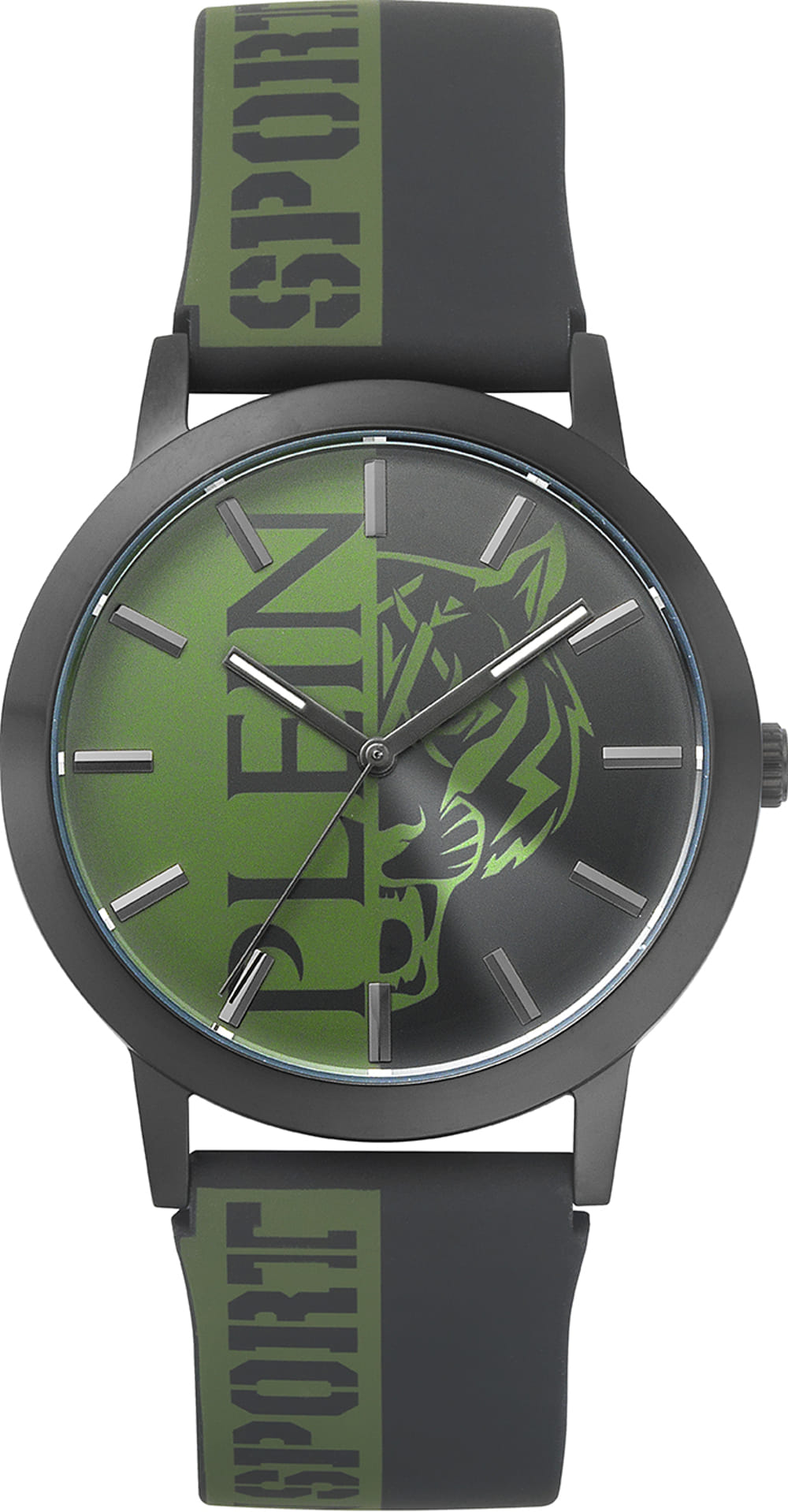 Plein Sport Sport Legend Black Round Dial Quartz Analog Men Watch ...