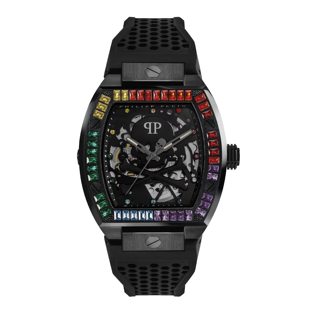 Philipp Plein The Skeleton Unisex Black Dial Automatic - PWBAA0621 ...