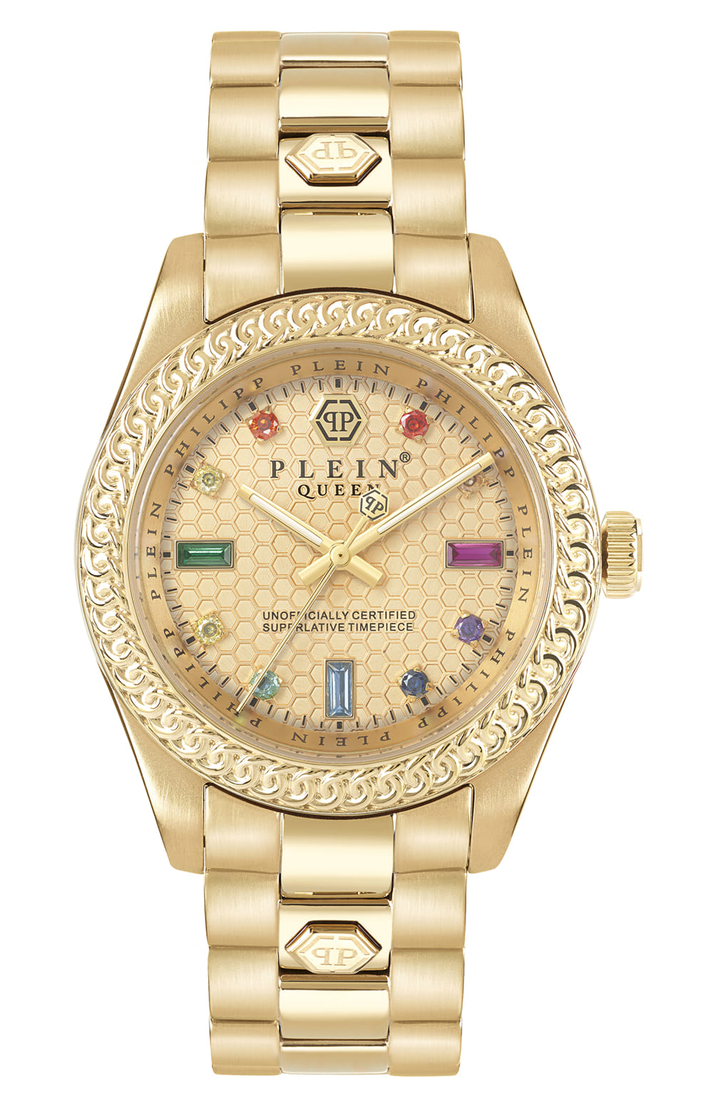 Philipp Plein Gold Dial Quartz Women Watch - PWDAA0721 - At JUST WATCHES