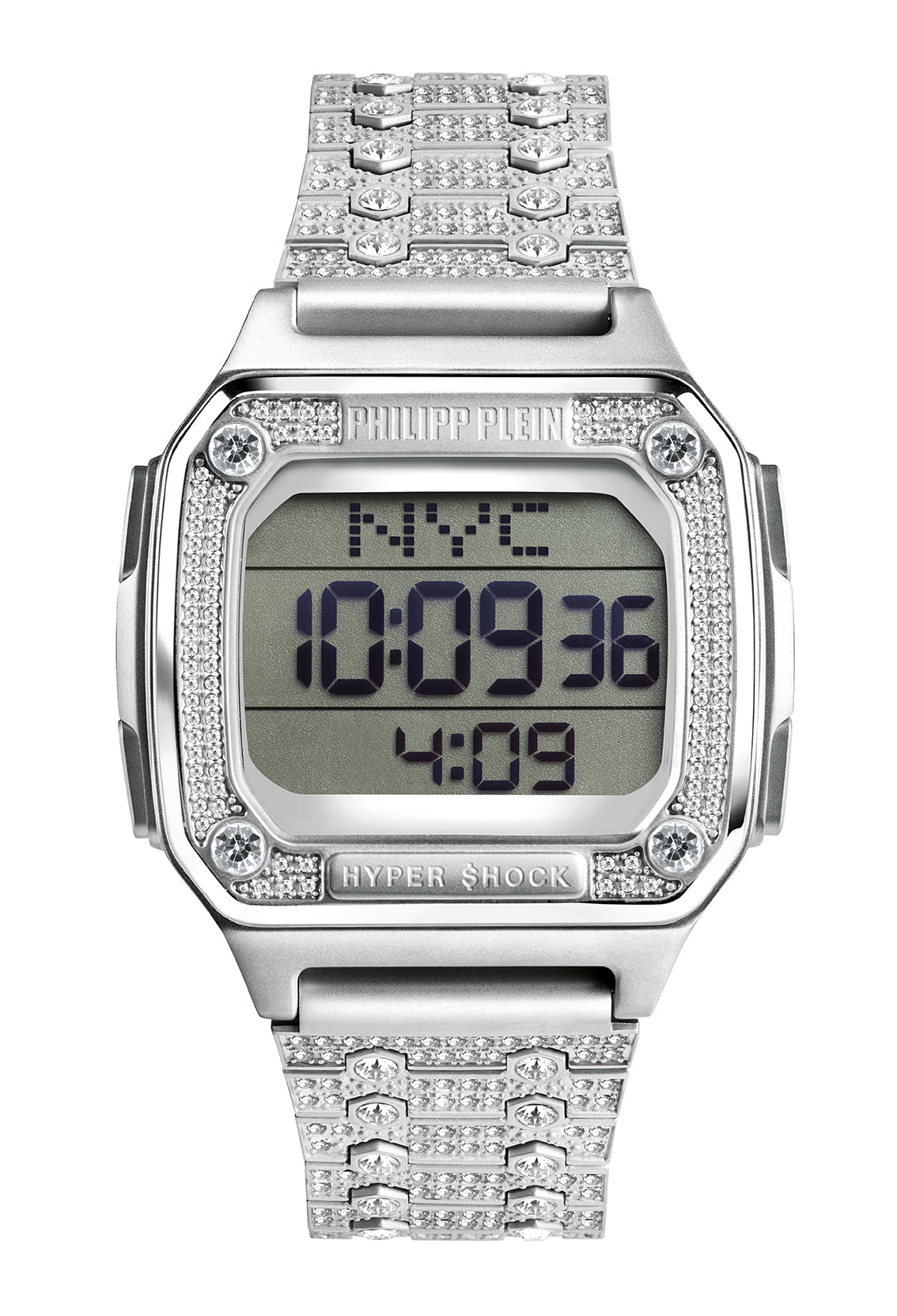 Philipp Plein Hyper Shock Women Light Display Dial Digital - PWHAA1121 ...