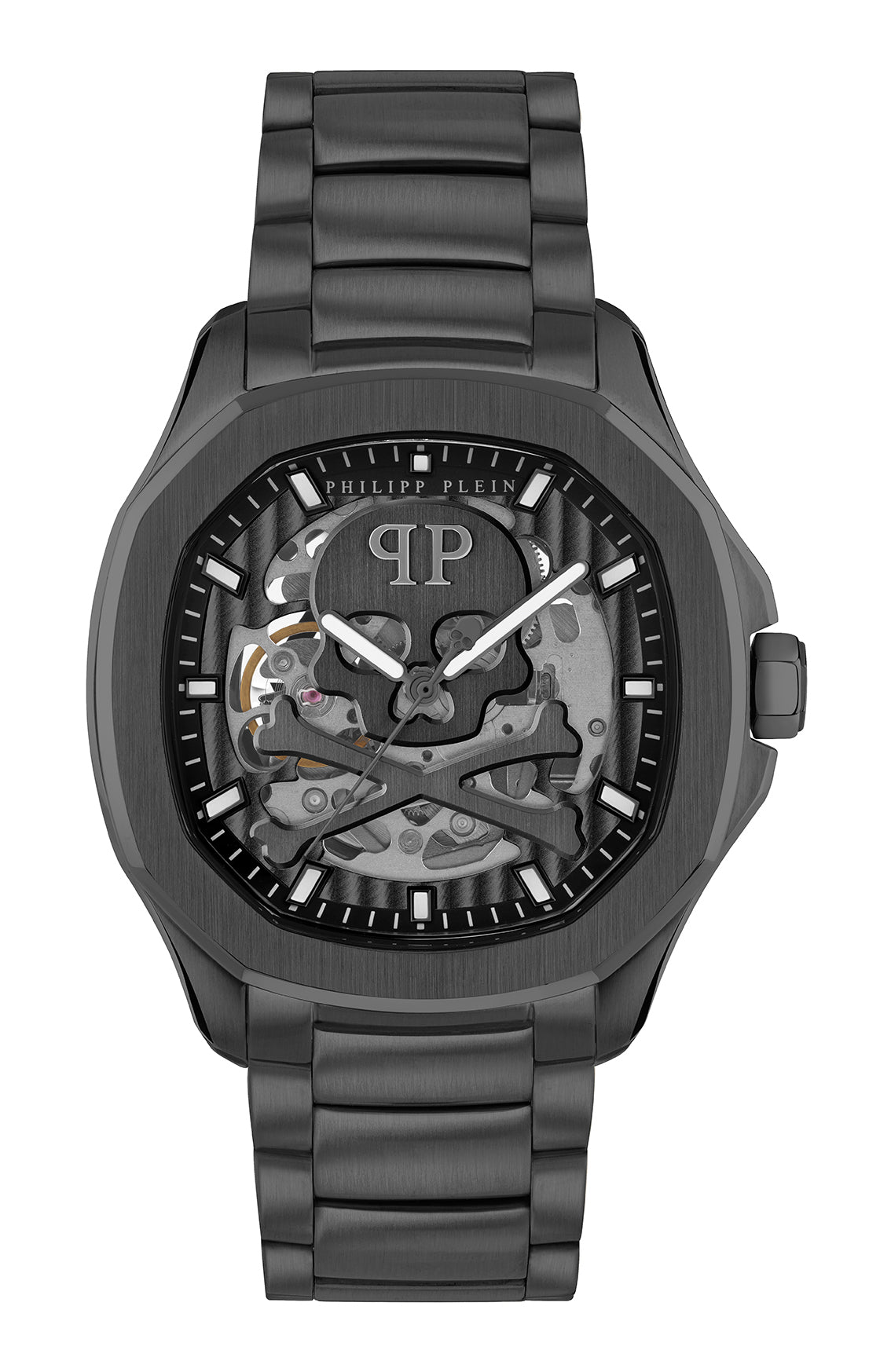 Philipp Plein Newness Men Black Dial Automatic Watch At JUST WATCHES