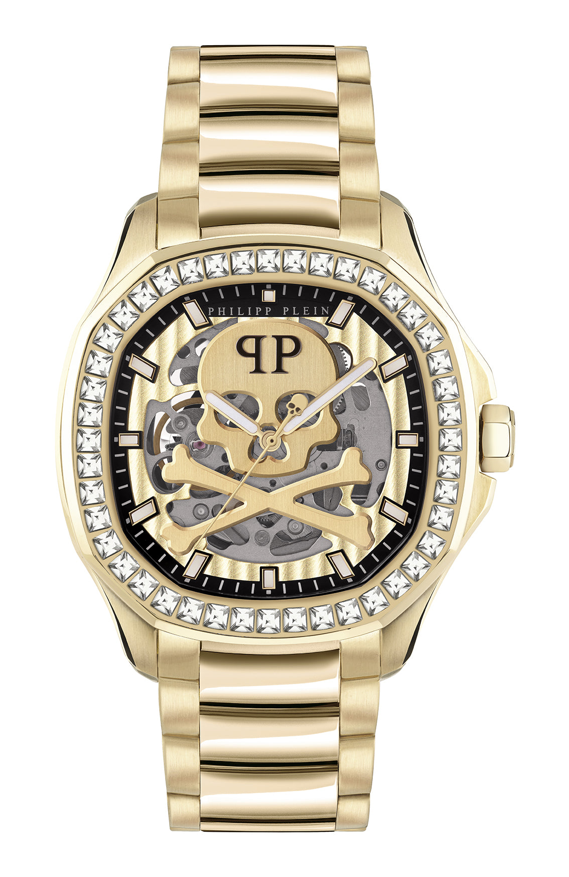 Philipp Plein Newness Men Beige Dial Automatic Watch At JUST WATCHES