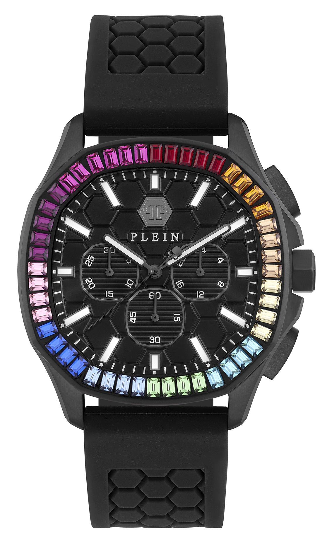 Philipp Plein Black Round Dial Quartz Analog Men Watch - PWSAA0923 - At ...