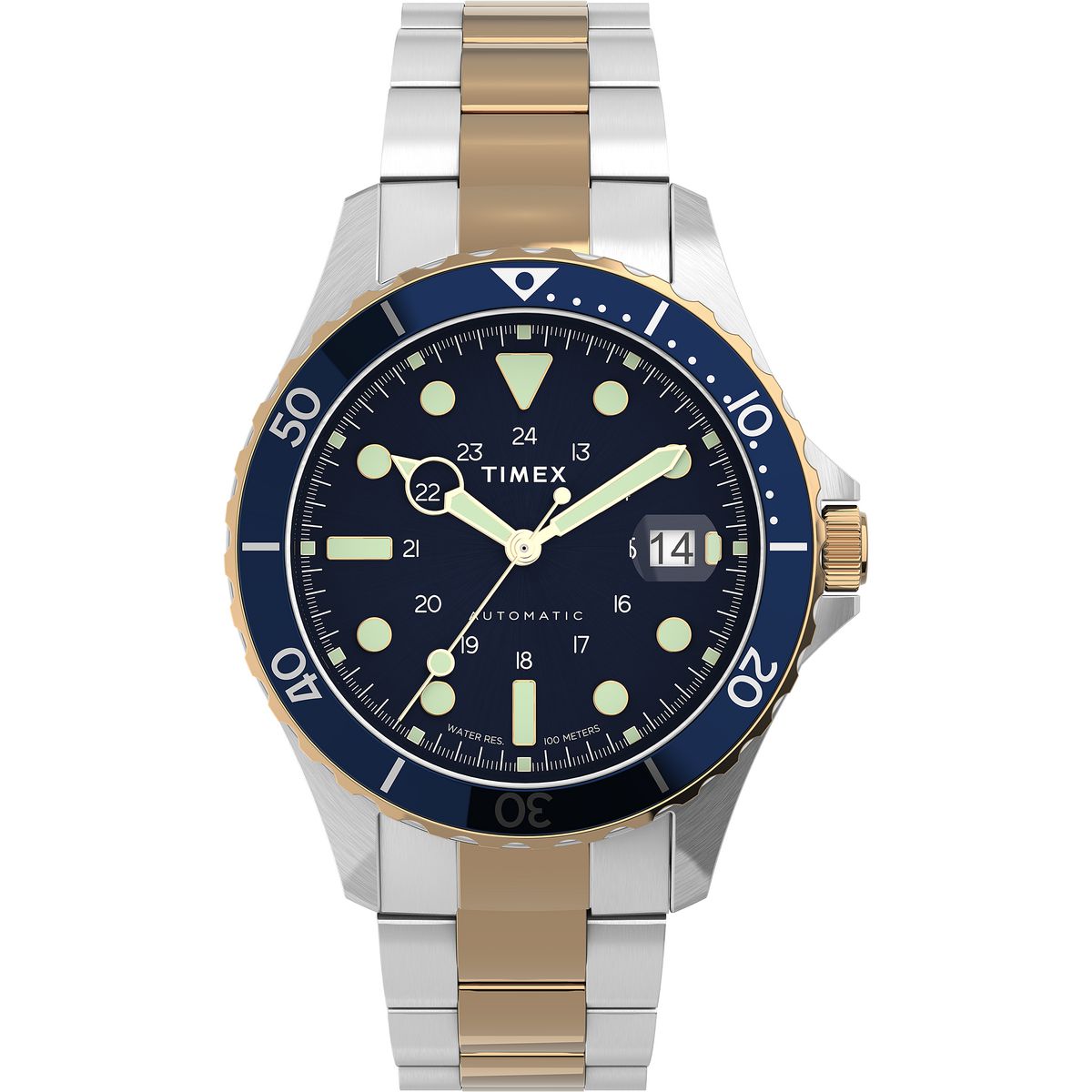 Timex Blue Round Dial Quartz Analog Men Watch - TW2U83500UJ - At JUST ...