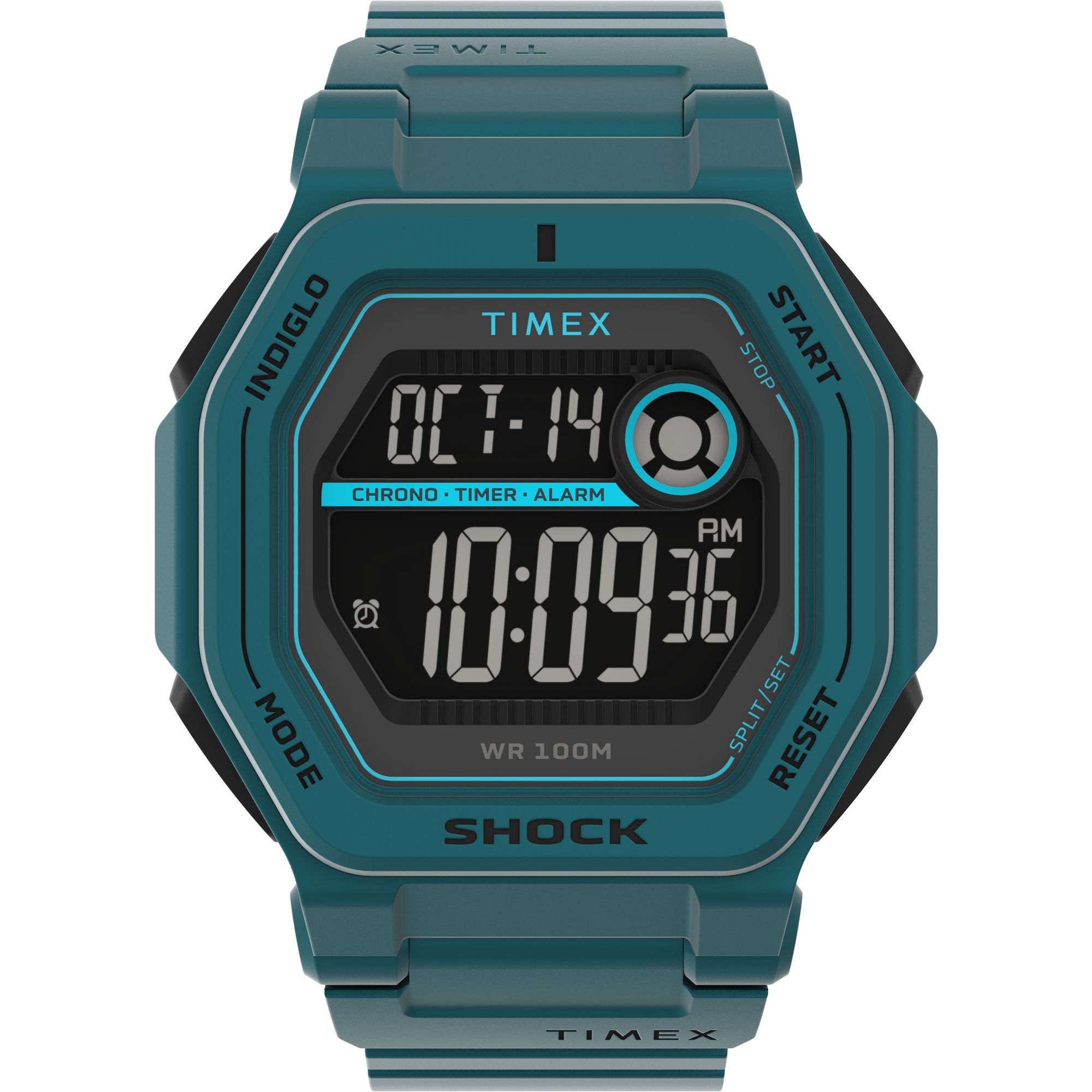 Timex Trend Black Square Dial Digital Quartz Digital Men Watch ...