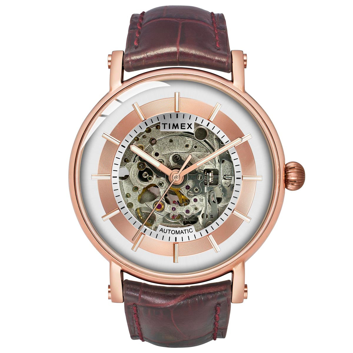 Timex Signio Round 44mm Silver Dial Analog Men Watch - TWEG16719 ...