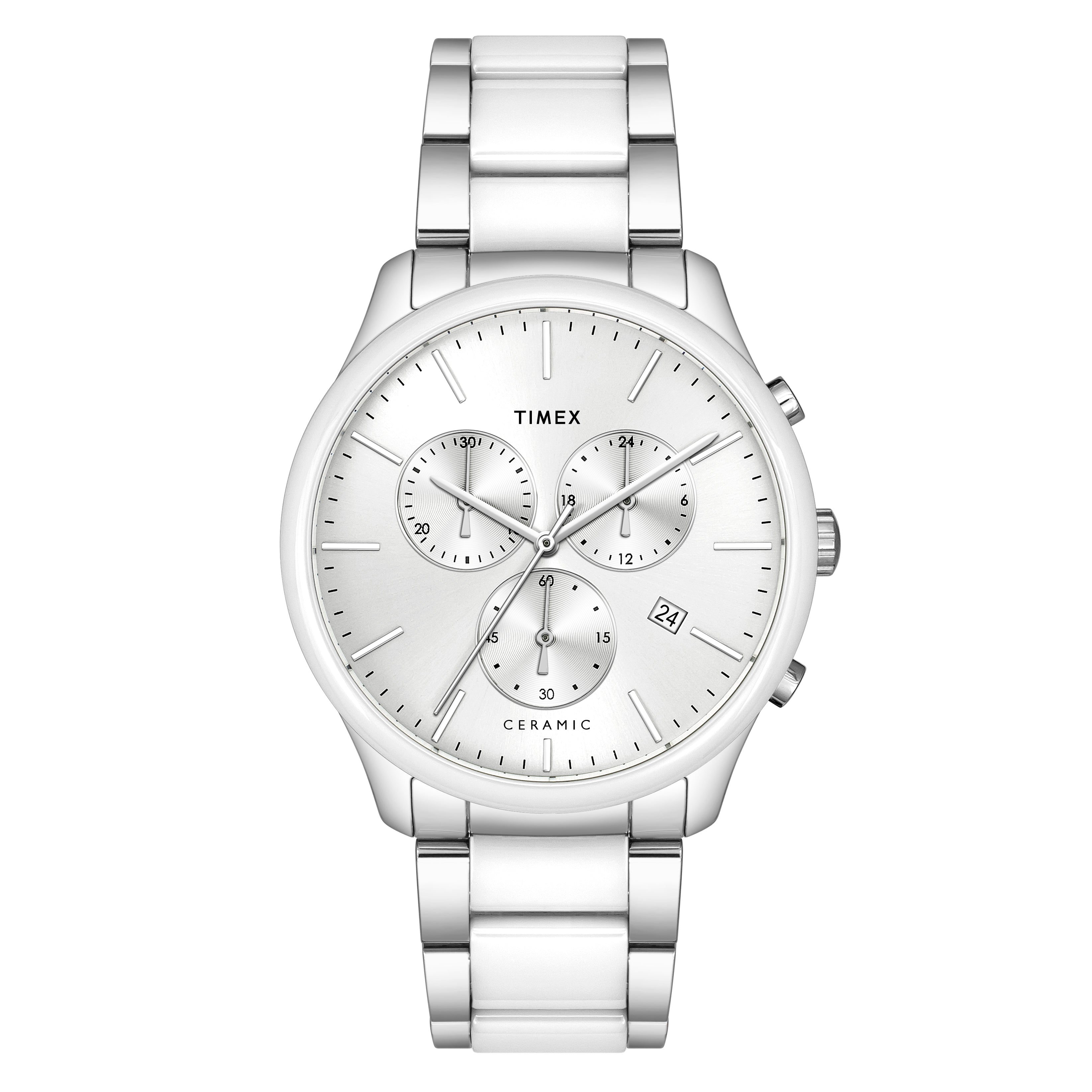 Timex Round 21mm Silver Dial Analog Men Watch - TWEG21700 - TWEG21700 ...