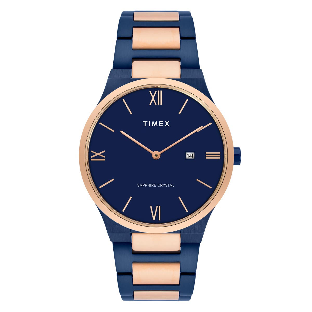 Timex Blue Round Dial Quartz Analog Men Watch - TWEG23607 - At JUST WATCHES