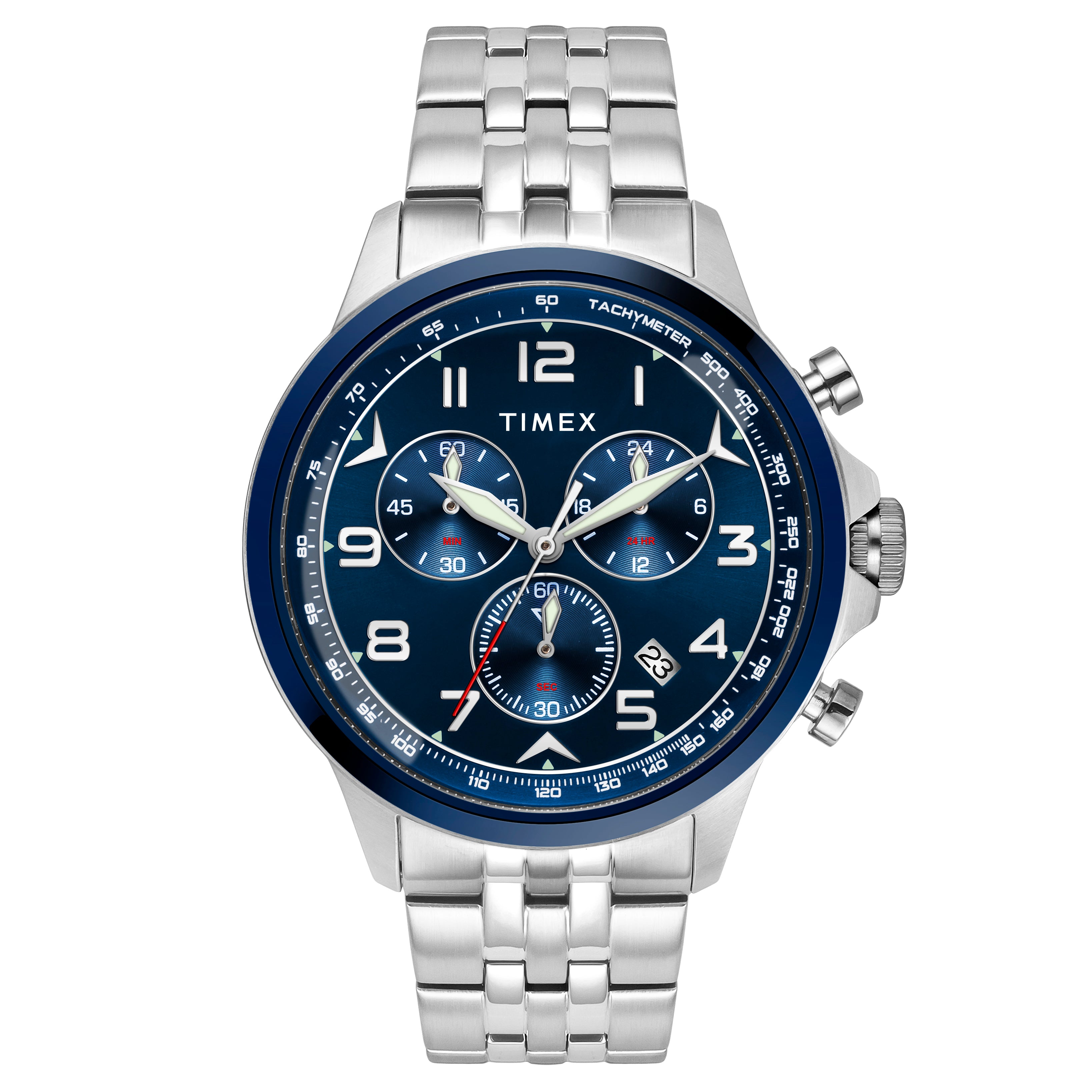 Timex Vector Round 21mm Blue Dial Analog Men Watch - TWEG25101 ...