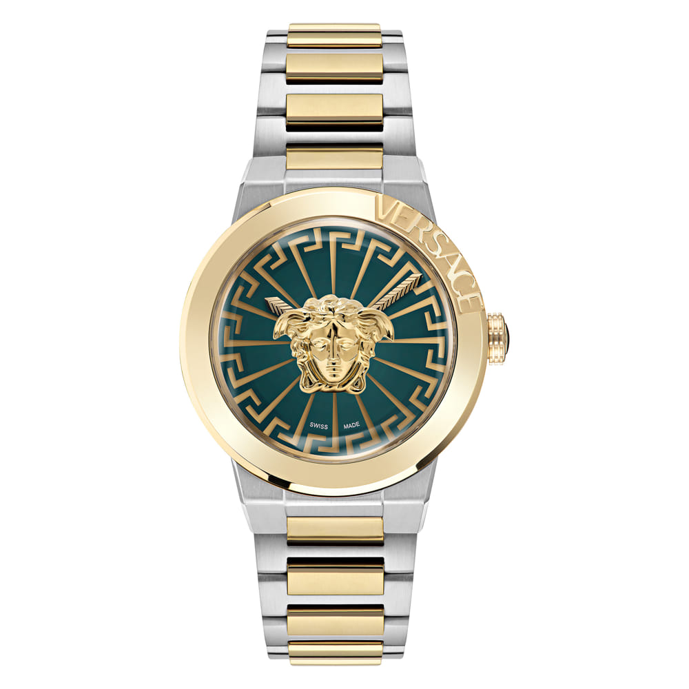Versace Medusa Stainless Steel Round Dial Quartz Women Watch ...
