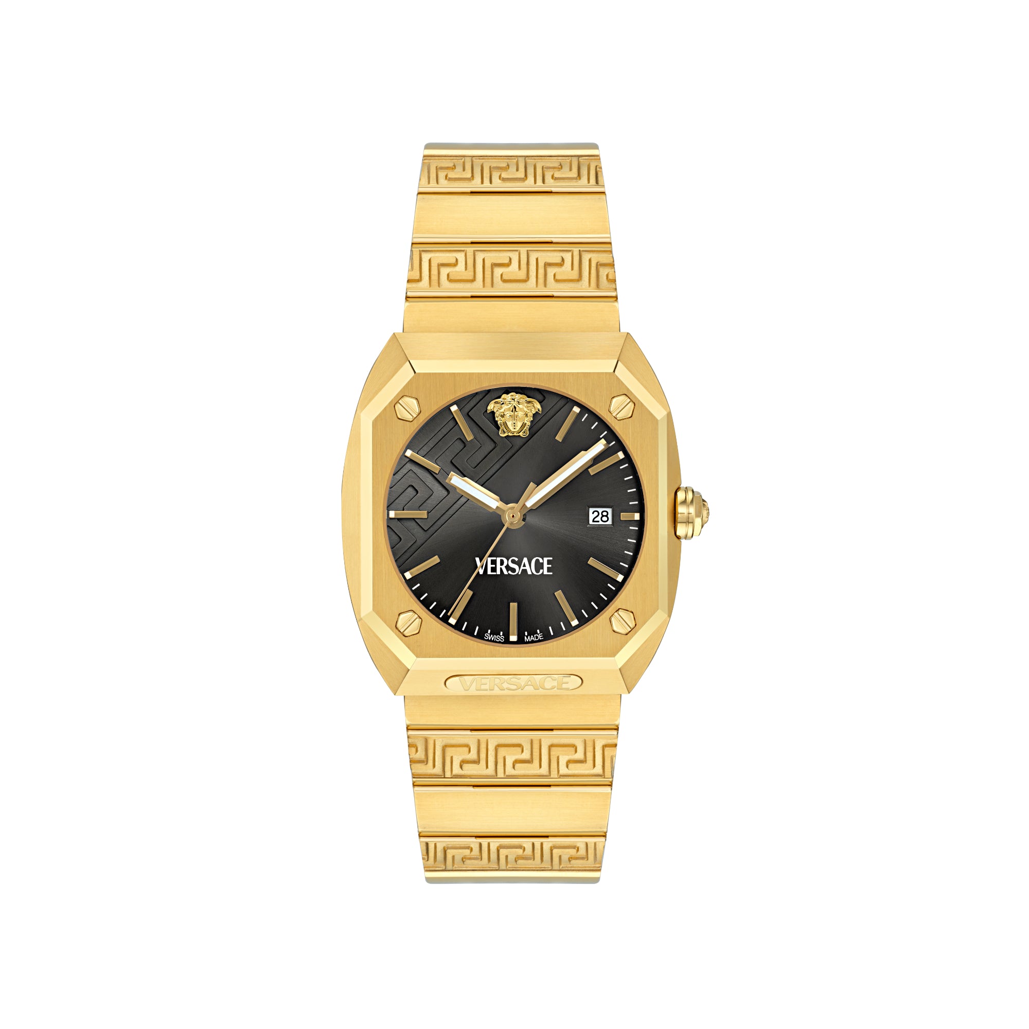 Versace Multicolor Octogonal Dial Quartz Analog Men Watch - VE8F00424 ...