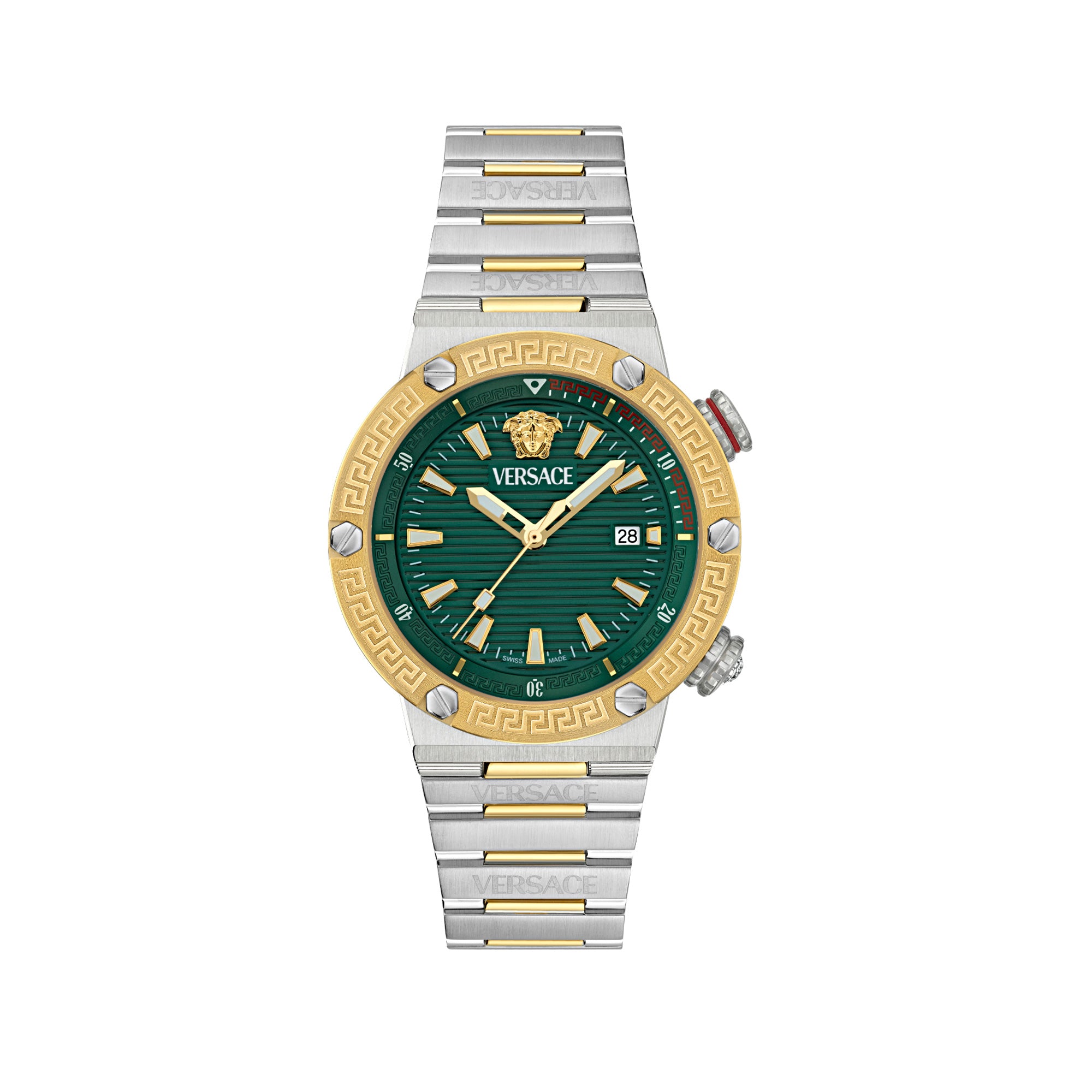 Versace Multicolor Round Dial Quartz Analog Men Watch - VE8G00524 - At ...